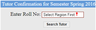 AIOU Tutor Search 2020 By Name & Roll No For Confirmation Letter